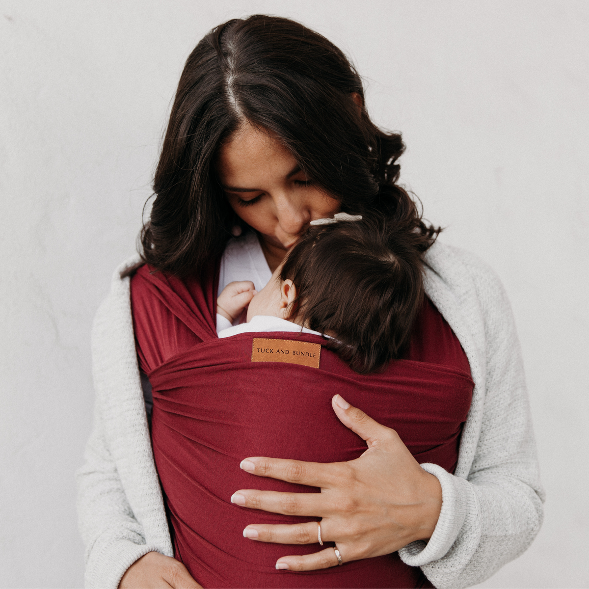 Merlot Baby Wrap Carrier: Lightweight, Breathable, & Ultra-Comfortable ...