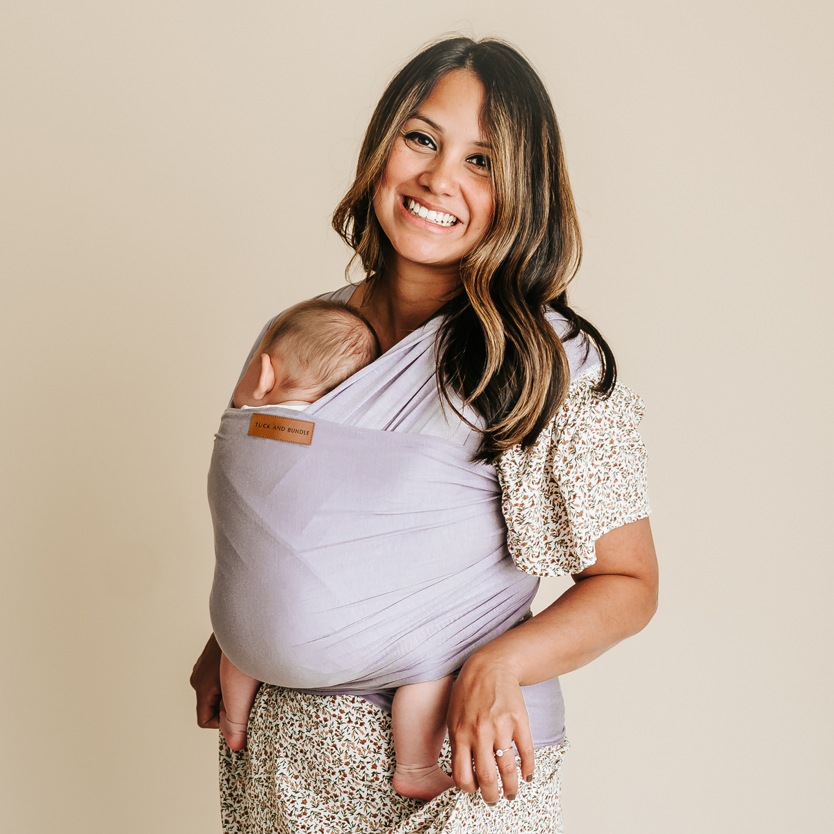 Lavender Grey Baby Wrap Carrier: Lightweight, Breathable, & Ultra ...